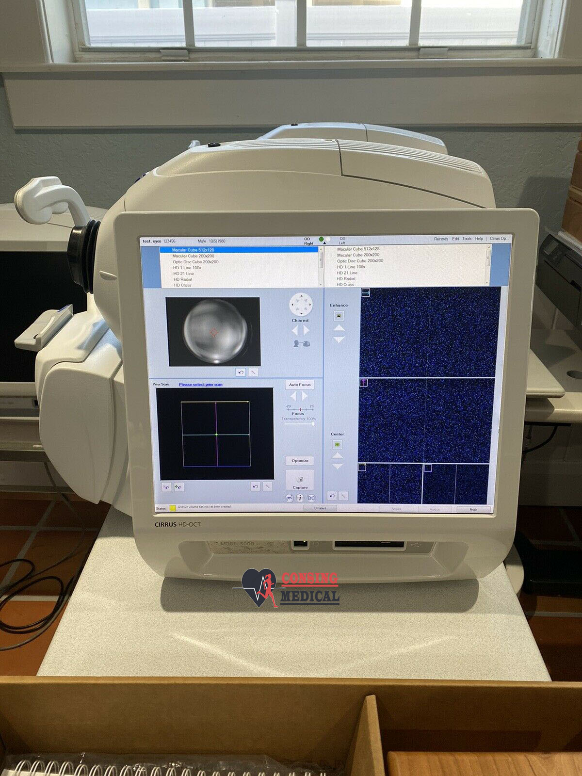 Carl Zeiss Cirrus HD-OCT 5000 Smart - Consing Medical