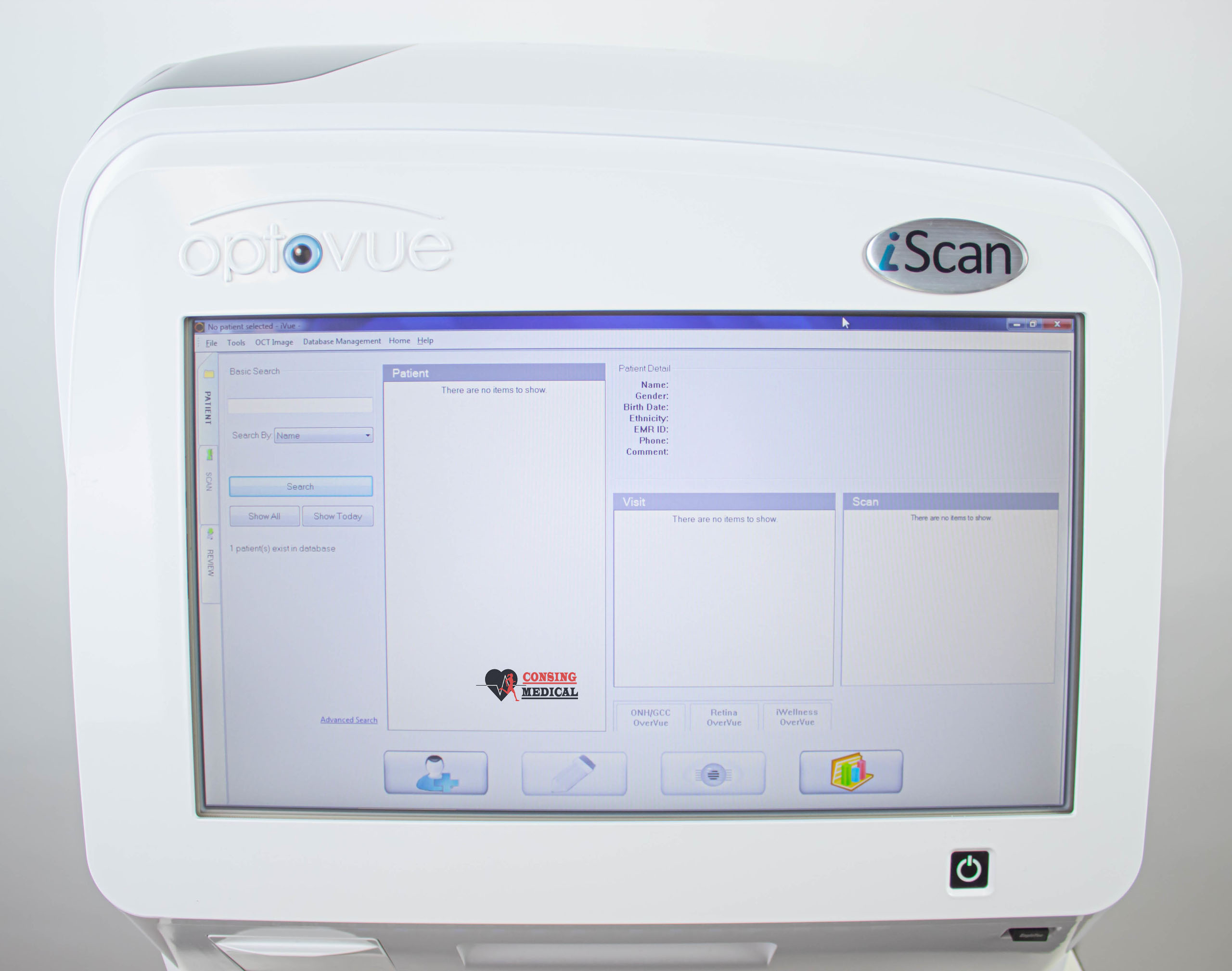 New Optovue IScan OCT - Consing Medical